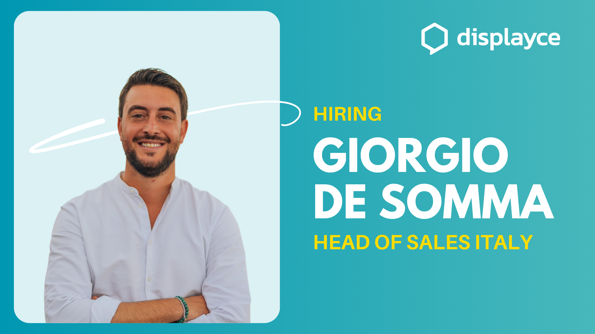 Displayce expands to Italy and hires Giorgio De Somma - Displayce
